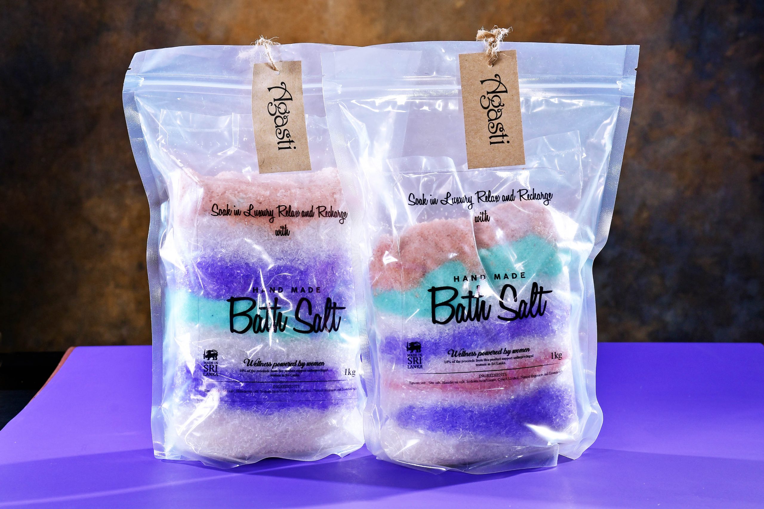 Bath Salt Pouch - Agasti Stores